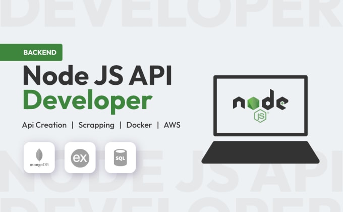 Be your backend developer using node js and nest js by Codesprint_site | Fiverr