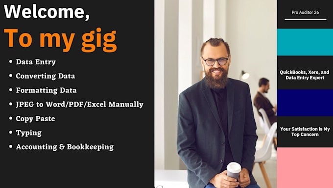 Do data entry, copy paste, typing and advance excel by Pro_auditor26 ...