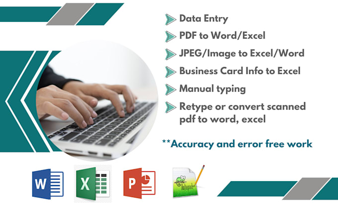 Do professional typing service and retype any document by Merajul_hasan ...