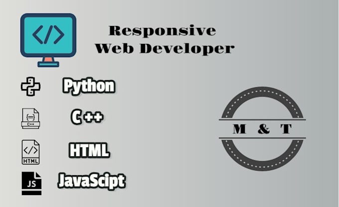 Create responsive website in html css and javascript by Mandt_developer ...