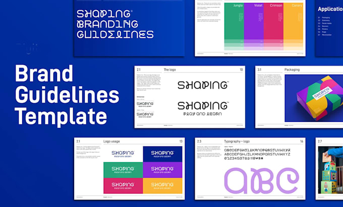 Design modern minimalistic logo, brand identity and brand style guide by Sarimsaad | Fiverr