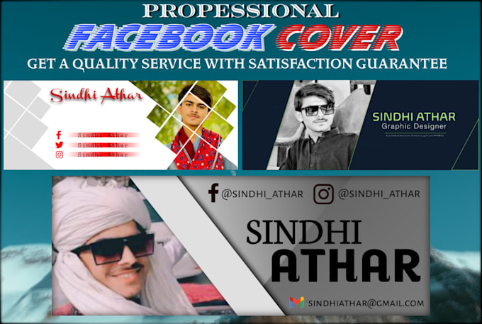 Create an amazing facebook cover banner design by Sindhiathar | Fiverr