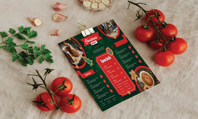 Design unique and professional restaurant menu for you by Jia_graphics ...