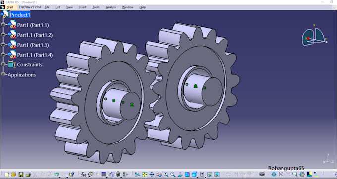 Make cad designs and models of your specifications by Rohangupta65 | Fiverr