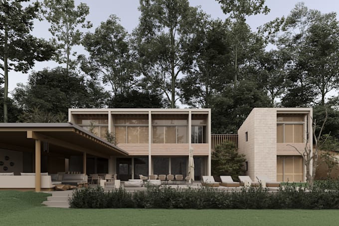 Model and render high end architectural projects by Christianesc560 ...