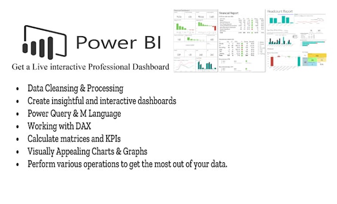 Be your mentor for power bi dashboard reporting and insights by Chishtiibad | Fiverr
