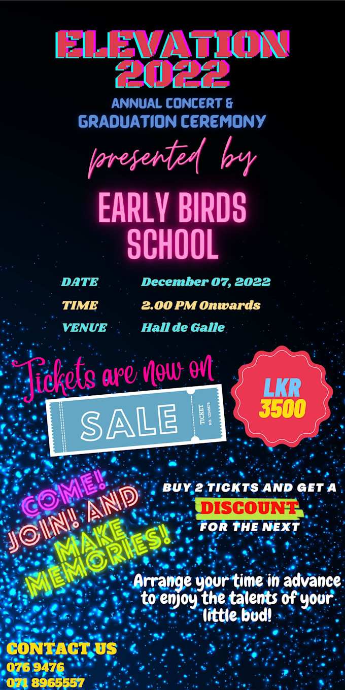 Design the best logo, banners, flyers, event tickets for you by ...