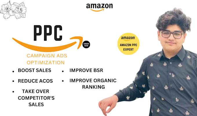 Setup, optimize and manage your amazon ppc campaign ads to generate ...