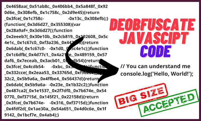 Decode, deobfuscate, decrypt encoded javascript code by Youssefhr | Fiverr Decode, deobfuscate, decrypt encoded javascript code by Youssefhr | Fiverr