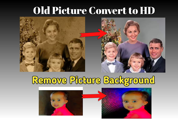 Old picture convert to hd by Saifrahi12 | Fiverr