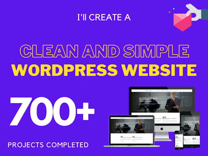 Create a clean and modern wordpress website by Adtechsolutions | Fiverr