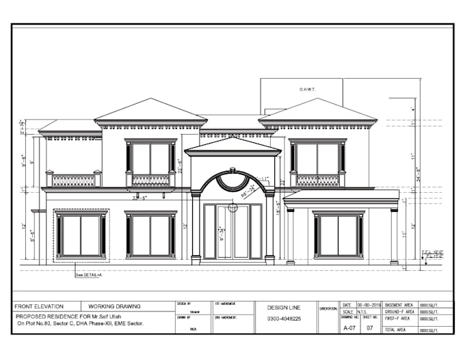 Do 2d and 3d residence and high rise building by Salmanarchitect | Fiverr