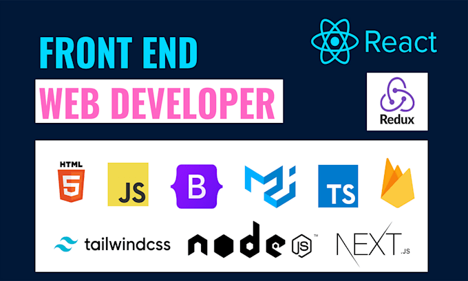 Be your front end web developer in react js or next js by Website_himel | Fiverr