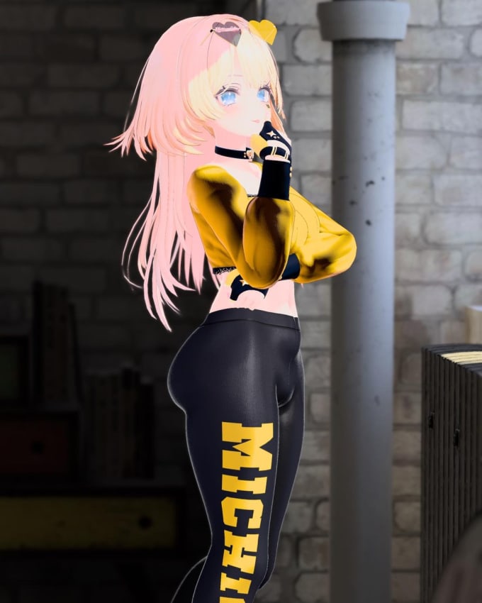 Custom 3d Model Vrchat Character Vr Chat Avatar Vrc Avatar Vr Avatar