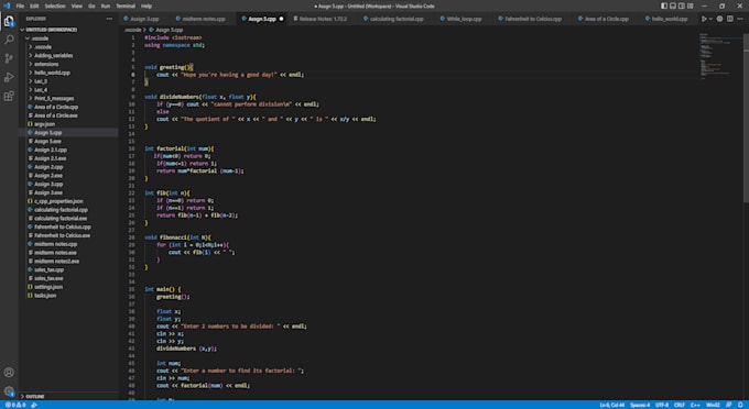 Debug and write code in cpp and python by Gavinswanson25 | Fiverr