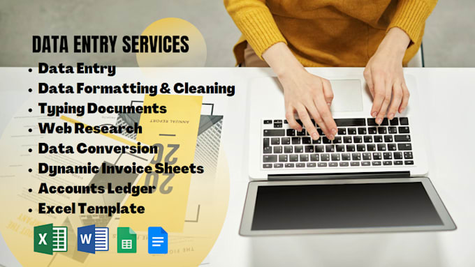 Do data entry, copy paste, web research and typing in excel by Exel ...