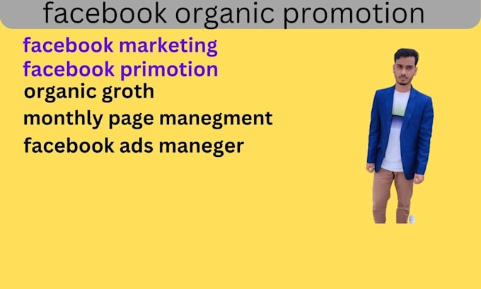 Facebook page promotion, management and advertising by Mdmarufhosen672 ...