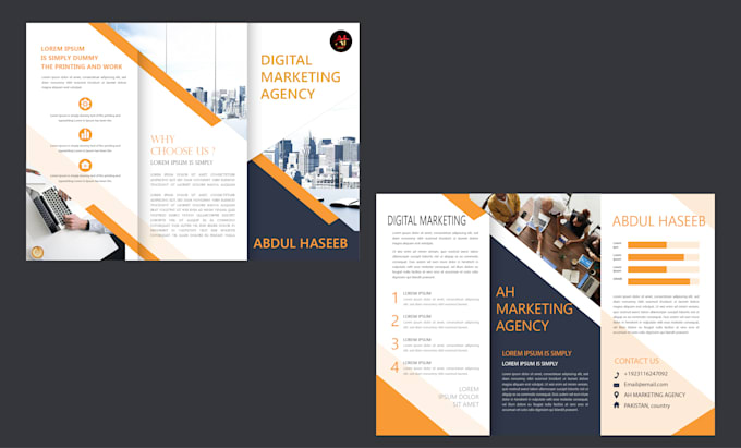 Design flyer, brochure, booklet design by Abdul_haseeb232 | Fiverr
