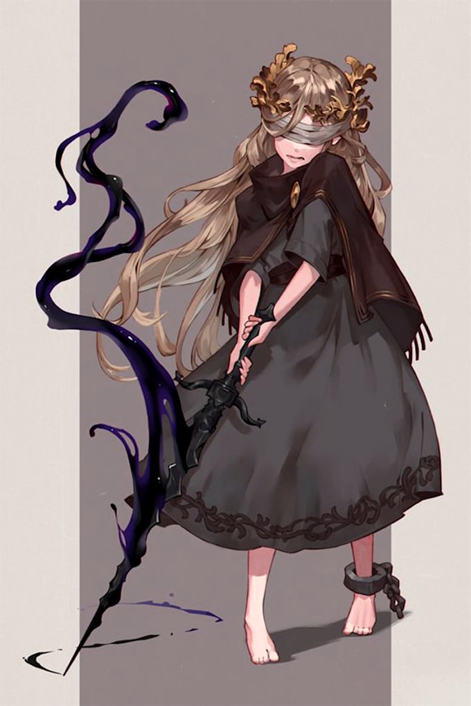 Draw an nsfw, sfw anime character by Griztam | Fiverr