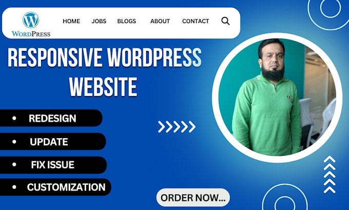 Create mobile responsive wordpress website design by Faisalehsan223 | Fiverr