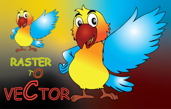 Trace your logo and raster images quickly into vector by Mnj759 | Fiverr