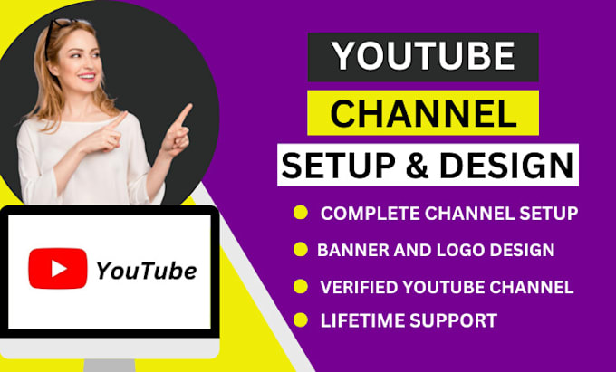 Create and setup youtube channel by Alaminmia87531 | Fiverr