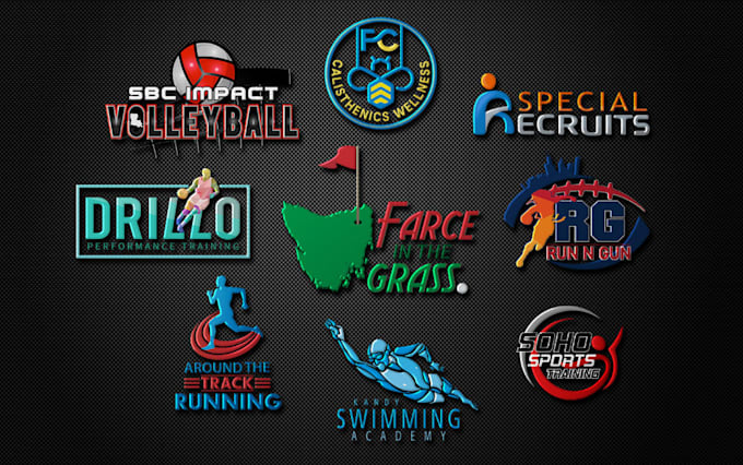 Design awesome sports, events and fitness logo by Bruenty | Fiverr