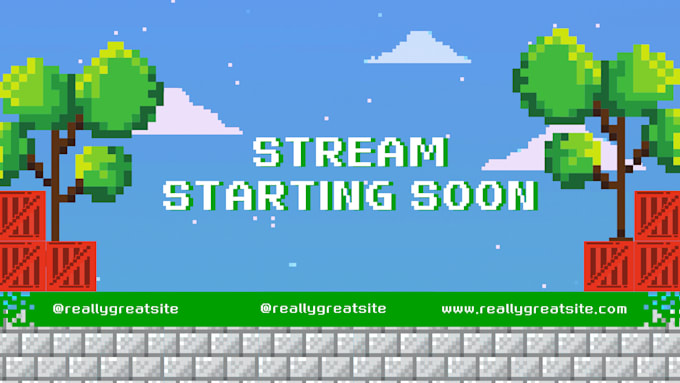 Create a stream stinger transition animation for obs by Rayraygaming ...
