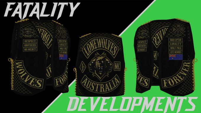 Create fivem gtav gta5 gta 5 biker vest mc club vest or club vest by ...