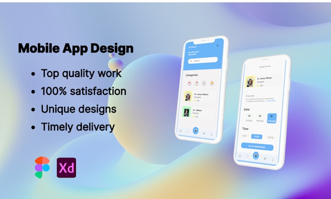 Create mobile and web app designs by Khanum_studio | Fiverr