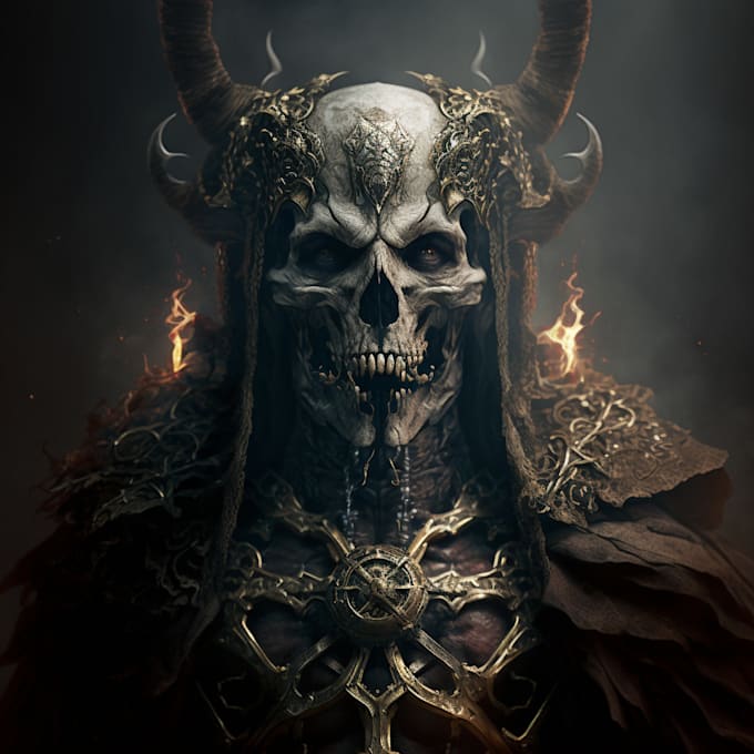 Create your dungeon and dragons half bust portrait by Paoloterre | Fiverr