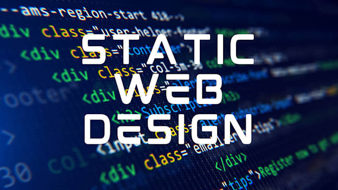 Design a static website by Davidlopes765 | Fiverr