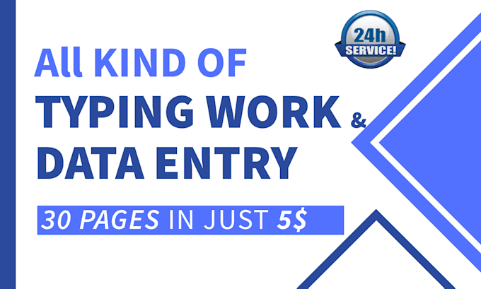 Do data entry, document typing, copy paste and retyping by Izuru_abey ...