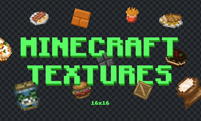 Create perfect minecraft textures for your mod or server by Dqu1ju | Fiverr