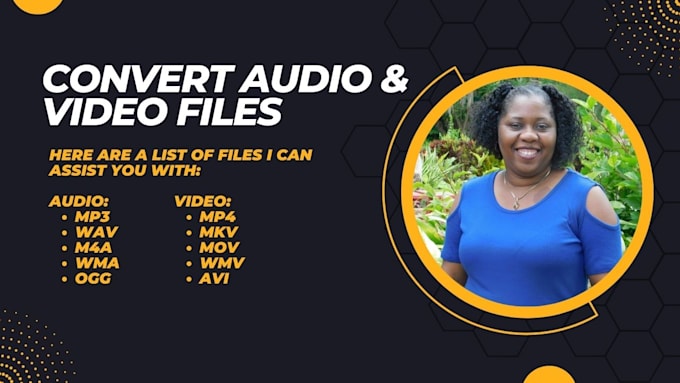 Convert your video or audio files by Lorie20 | Fiverr