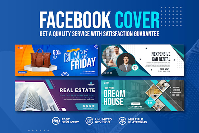 Design facebook cover, instagram cover, linkedin ads, and google ads by ...