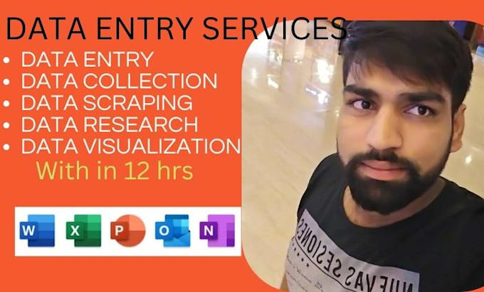 Data entry typing work, converting pdf to word, data collection by Susheel444 | Fiverr