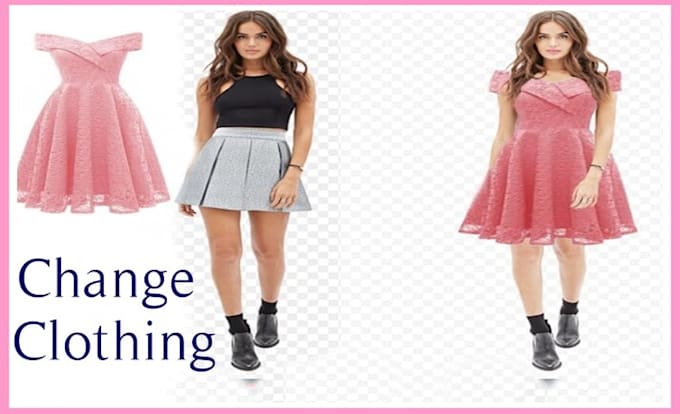 Change clothes from one character to another in the picture by ...