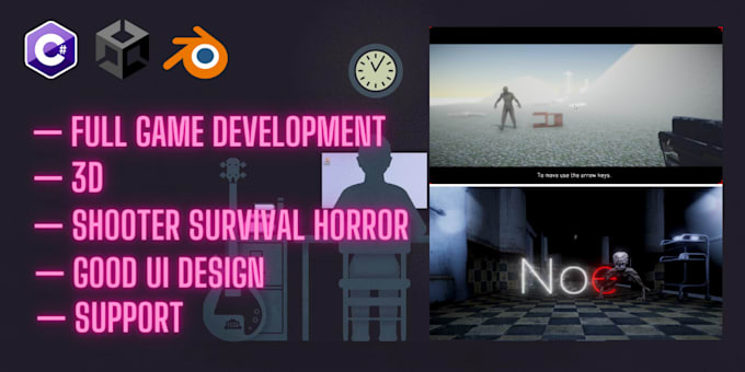 Create a 3d survival horror game by Yk_gupta | Fiverr