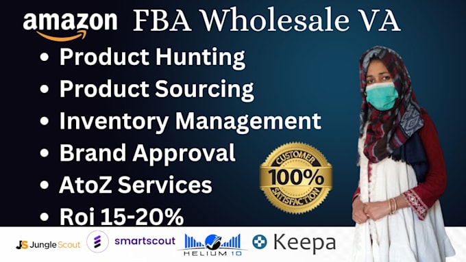 Your amazon fba wholesale va by Misbahakbar1965 | Fiverr