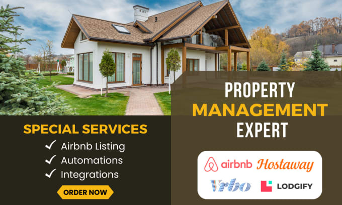 Setup and list on airbnb hostaway vrbo guesty ownerrez lodgify ...