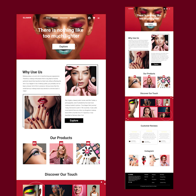 Design creative and modern high converting and responsive landing page ui ux by Ericgyamfi | Fiverr