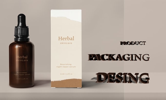 Perfect packaging label design and 3d product mockup design by ...
