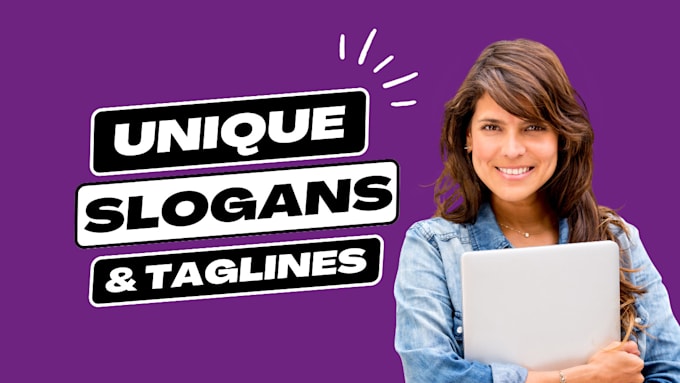 Create 20 powerful slogans for your brand by Annagrosse | Fiverr