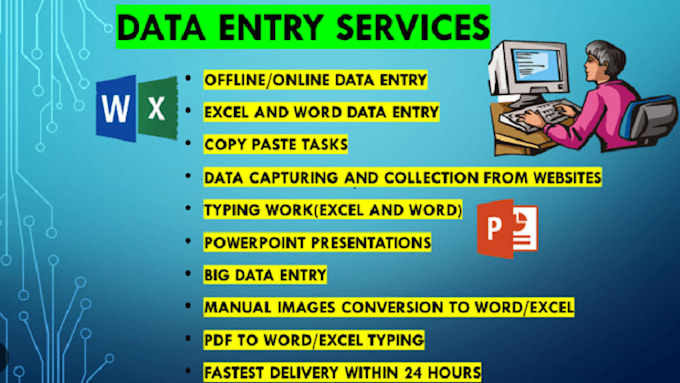 Do professional typing, data entry, copy paste by Ttpary | Fiverr Do professional typing, data entry, copy paste by Ttpary | Fiverr