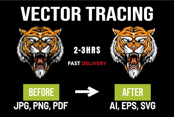 Do vector tracing, edit and redraw any logo image and sketch to ai by ...