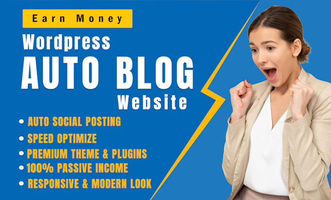 Create wordpress autoblog, autopilot or automated news website by Mujahidali3 | Fiverr