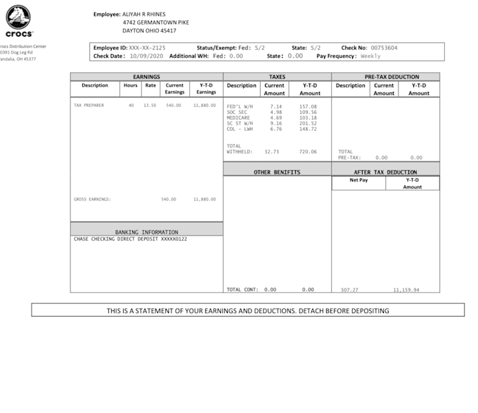 Create earning statements for your business by Letselevatemark | Fiverr