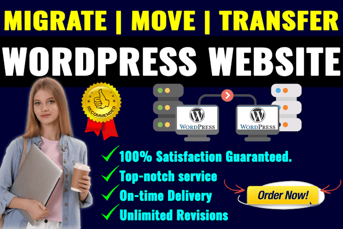 Migrate, transfer wordpress website to new host, fix bugs, dns update by Geekbird | Fiverr