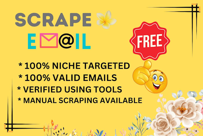 Collect emails, phone numbers, and address names for unique niche business by Ahfahad32 | Fiverr